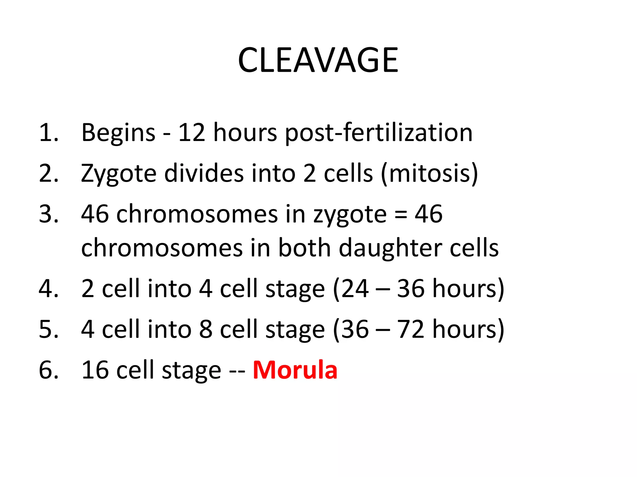 Cleavage, implantation of the embryo and bilaminar | PPTX