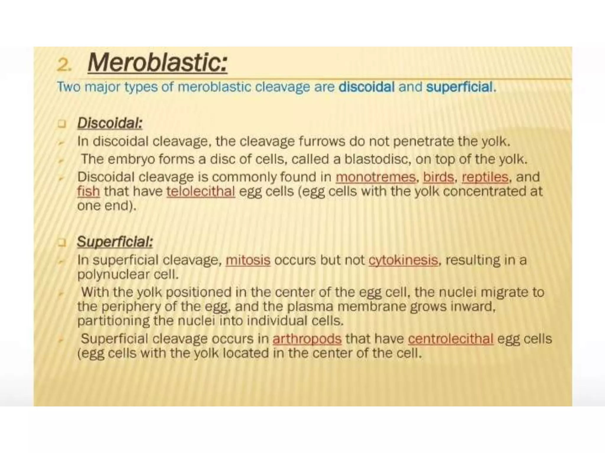 pattern and mechanism of cleavage | PPTX