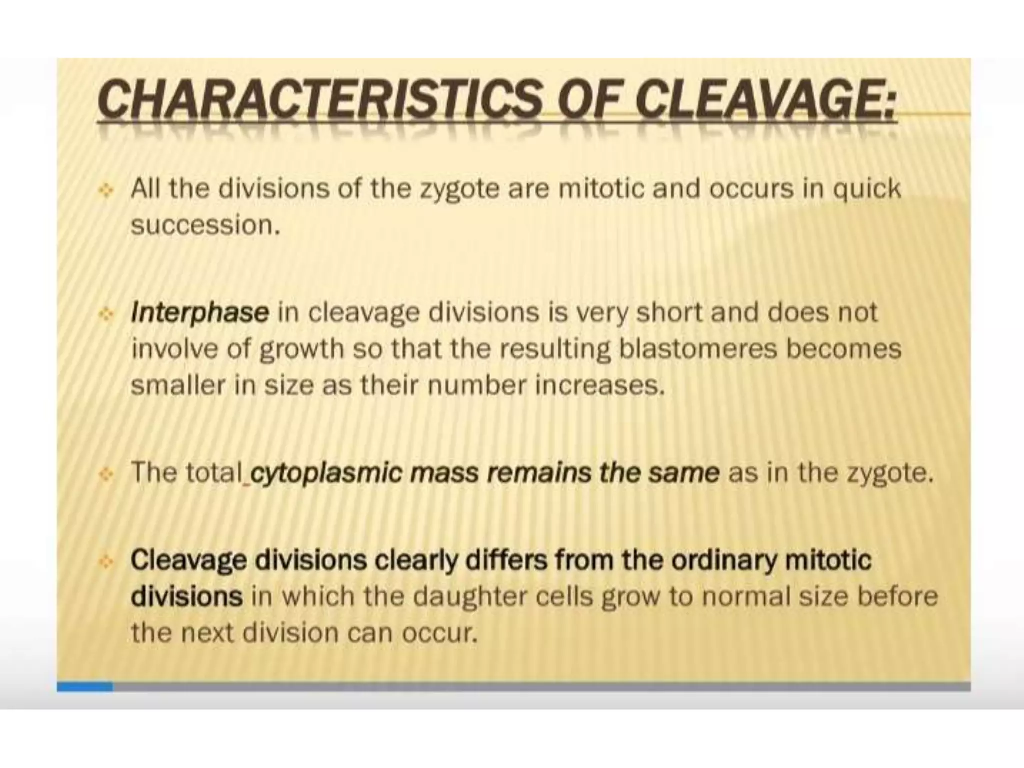 pattern and mechanism of cleavage | PPTX
