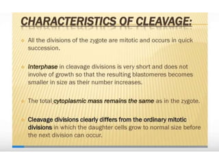 pattern and mechanism of cleavage | PPT