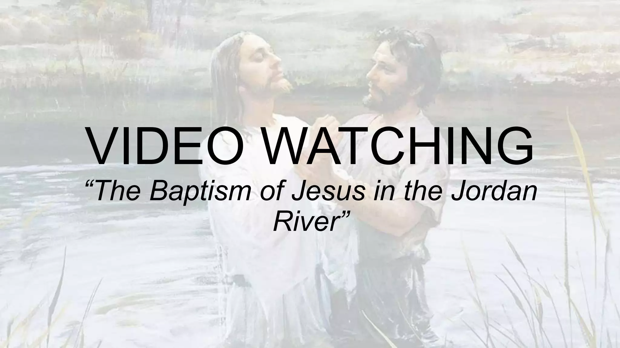 THE SACRAMENT OF BAPTISM | PPTX