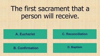 THE SACRAMENT OF BAPTISM | PPTX