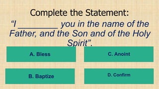 THE SACRAMENT OF BAPTISM | PPTX