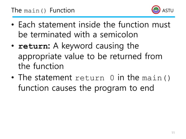 Basic C Lecture Note C Lecture 3pptx