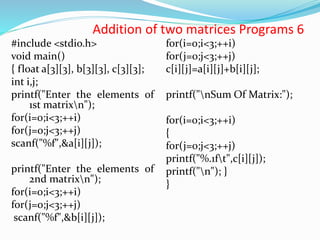 C Programming : Arrays | PPSX