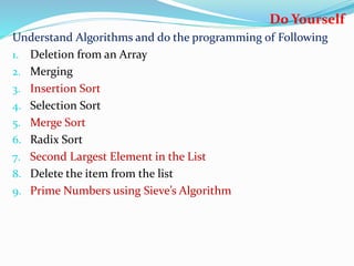 C Programming : Arrays | PPSX