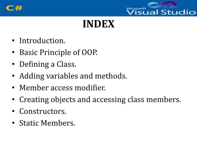 C Classes Objects Ppt