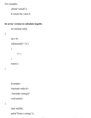 C lecture notes new | PDF