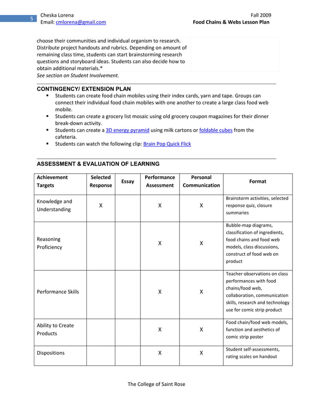 CL-Sample-Constructivist-Lesson-Plan | PDF | Biological Sciences | Science
