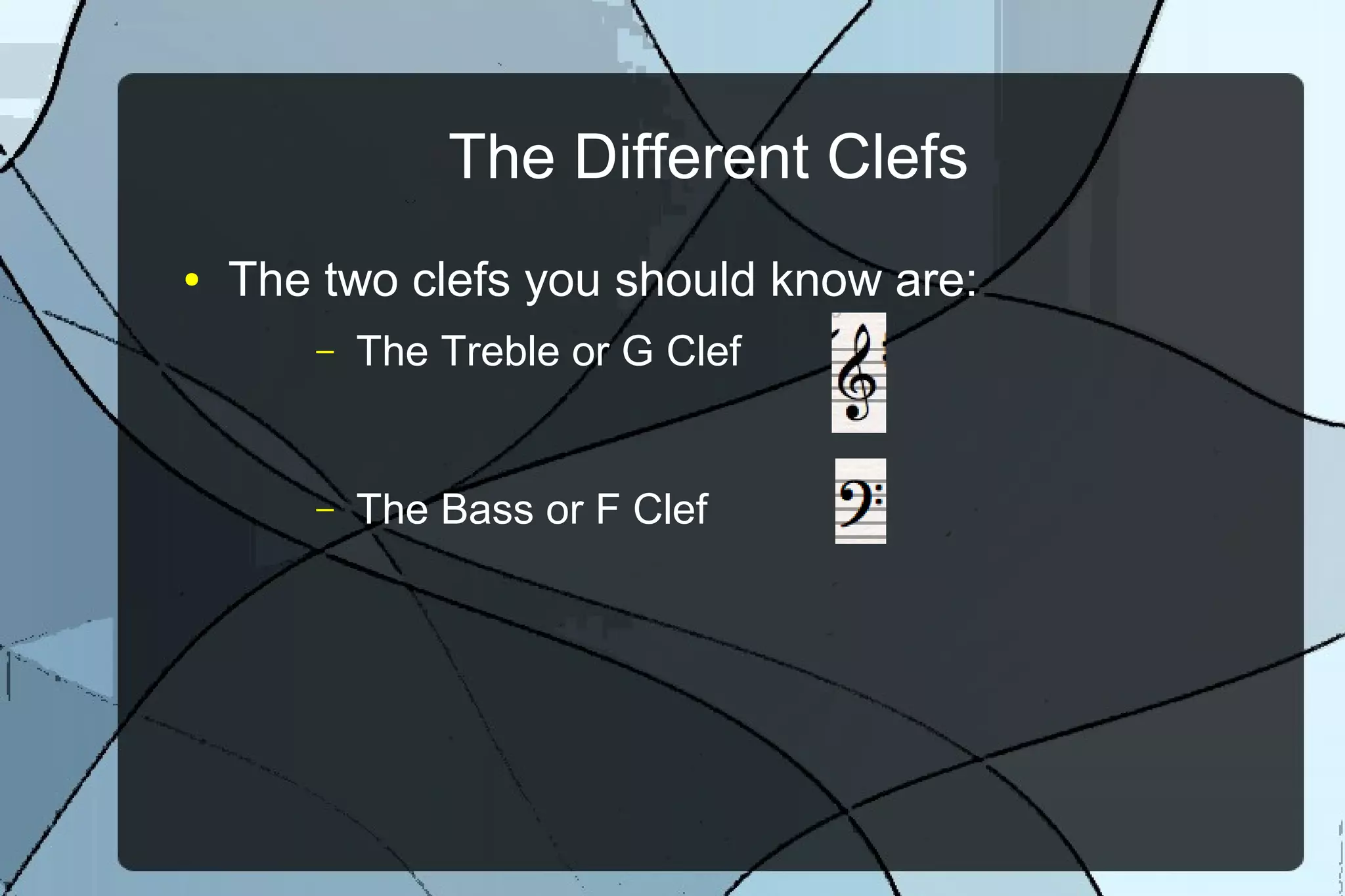 Clefs and finding your part | ODP