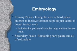 cleft-lip-palate-9801.ppt prosthodontics ppt | PPT