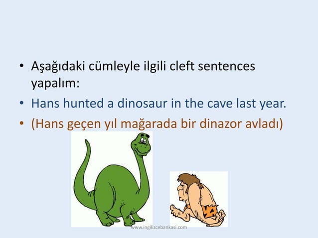 Cleft sentences | PPT