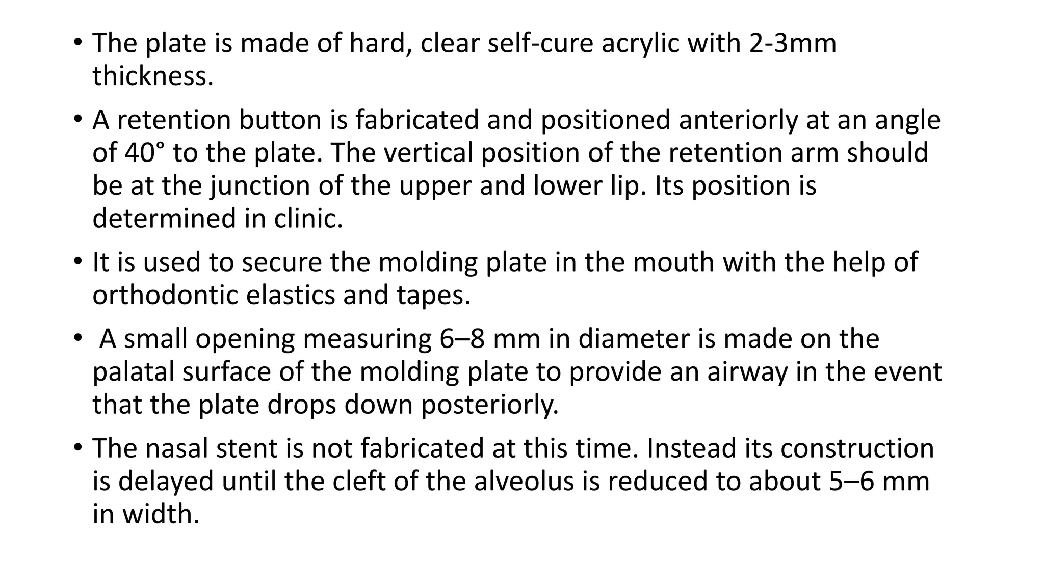 Cleft lip and palate from embryological development till maturity. | PPTX