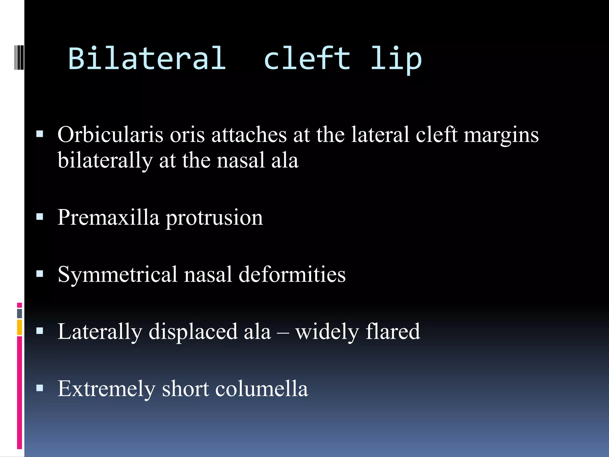 Cleft lip and Cleft palate embryology, features, and management | PPTX