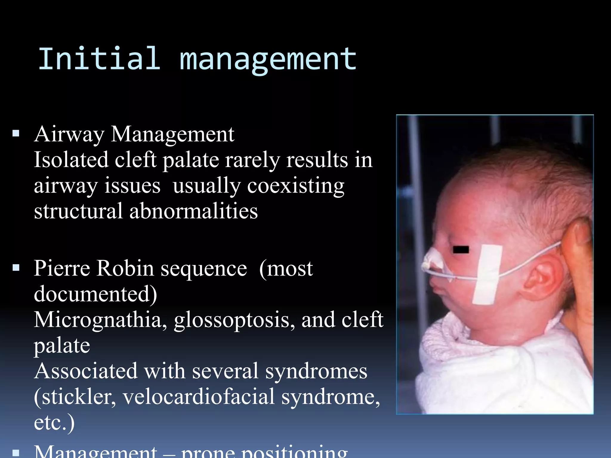 Cleft lip and Cleft palate embryology, features, and management | PPTX