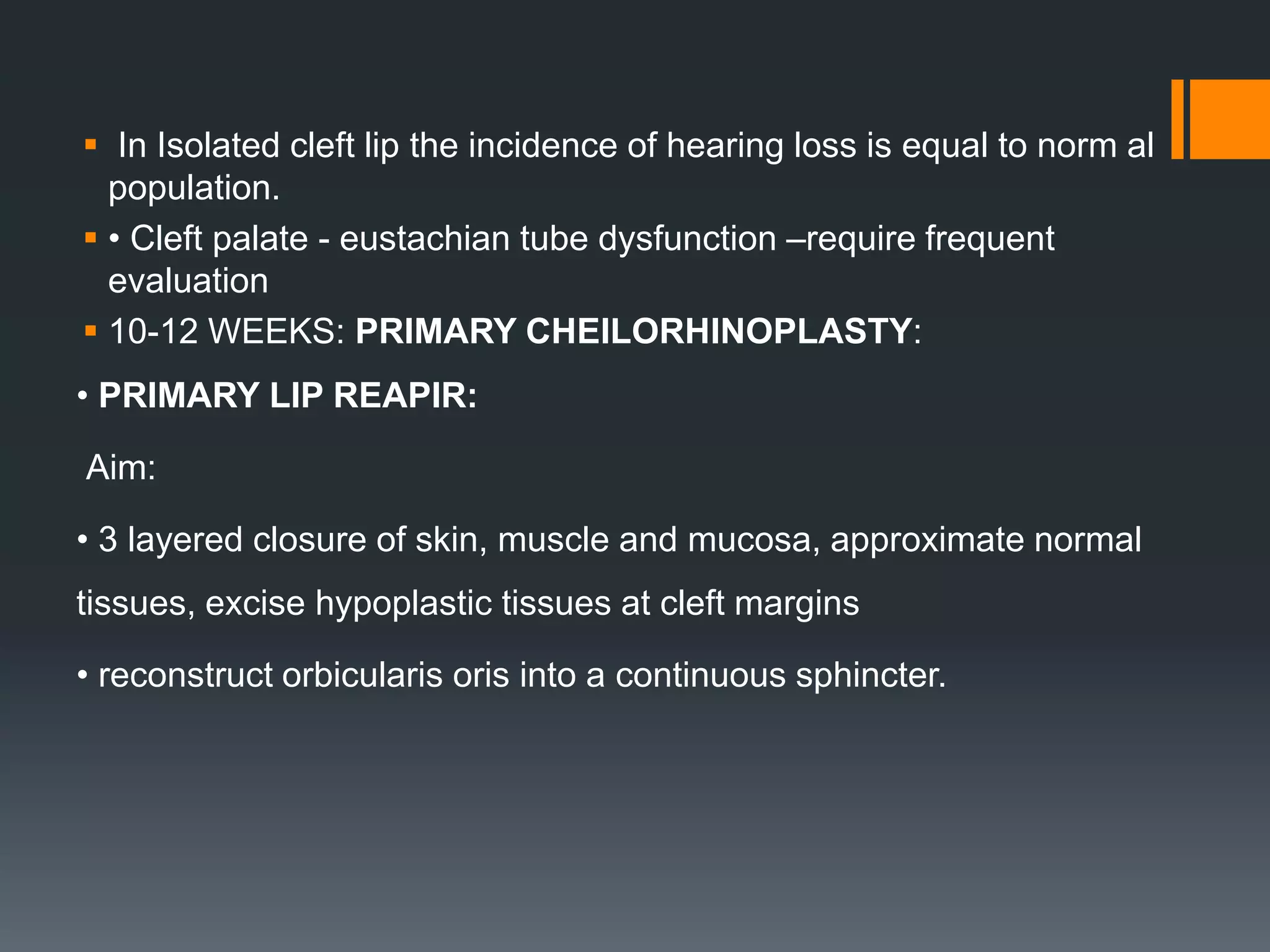 Cleft lip | PPTX