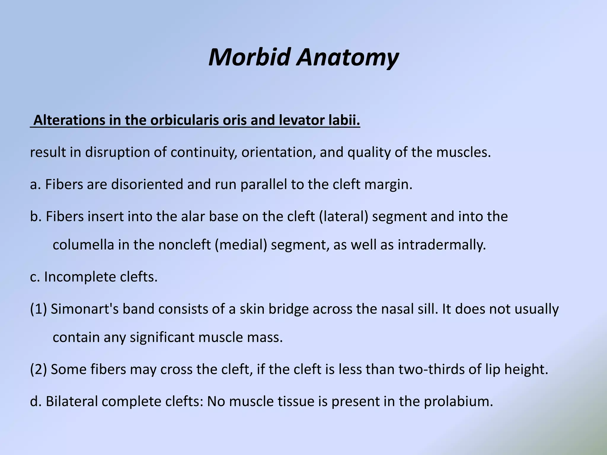 Clinical aspects of cleft lip repair | PPTX