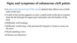 cleft lip.pptx | Pregnancy | Reproductive Health