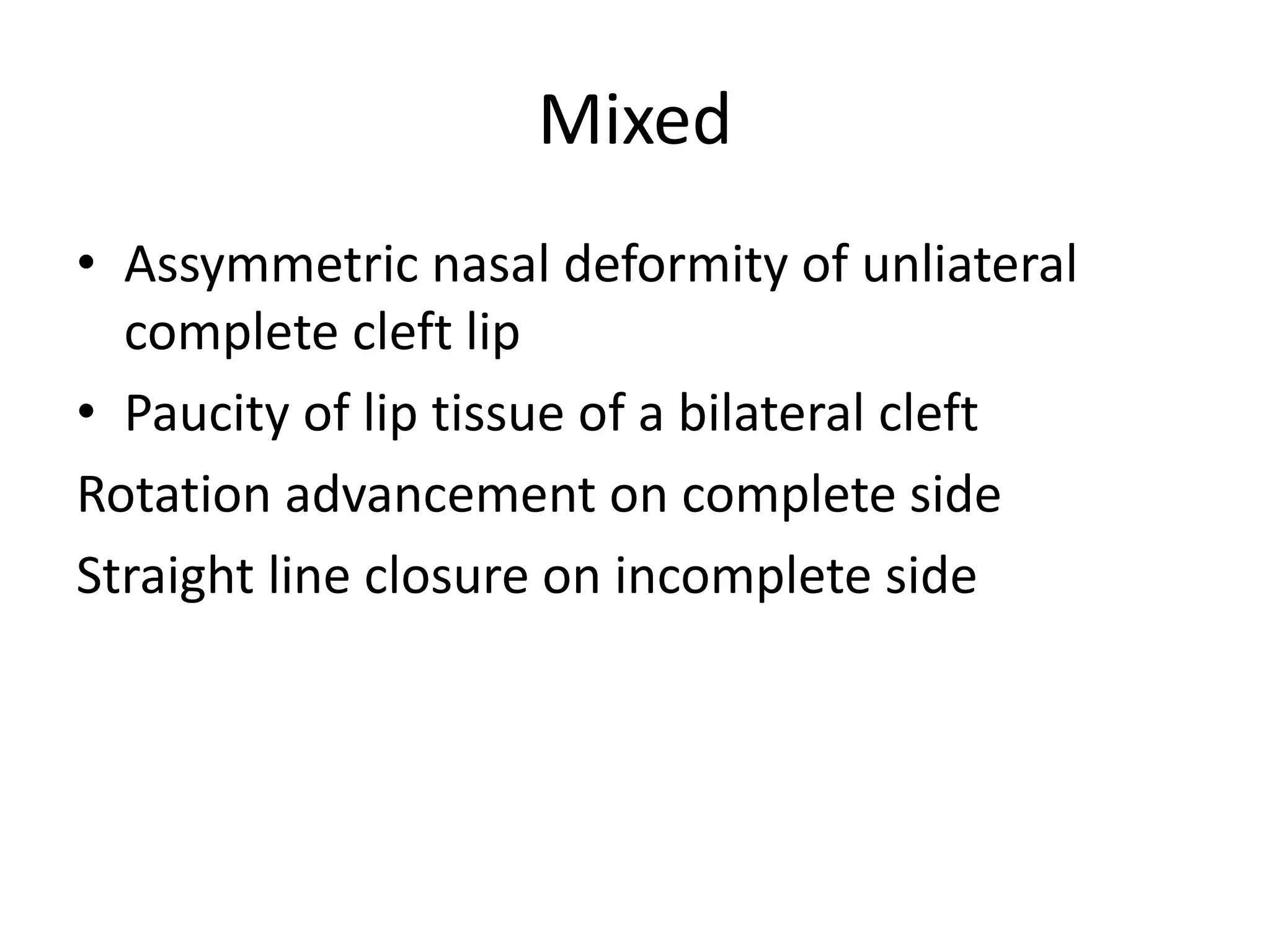 Cleft lip bilateral | PPTX
