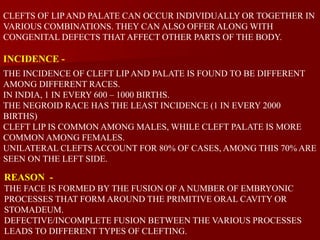 Cleft Lip & Palate | PPT