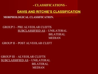Cleft lip palate - Dr kanchan Agrawal | PPT