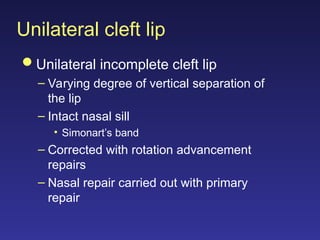 Cleft Lip-Primary & Secondary Deformities.ppt