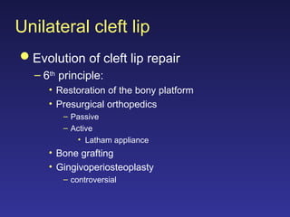 Cleft Lip-Primary & Secondary Deformities.ppt