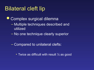 Cleft Lip-Primary & Secondary Deformities.ppt