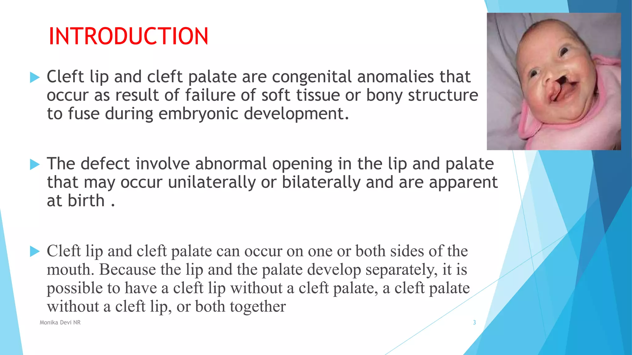 CLIFT LIP AND CLEFT PALATE | PPTX | Ear, Nose and Throat Conditions | Diseases and Conditions