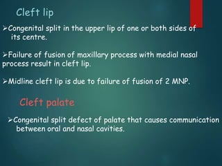 Cleft lip and cleft palate | PPT