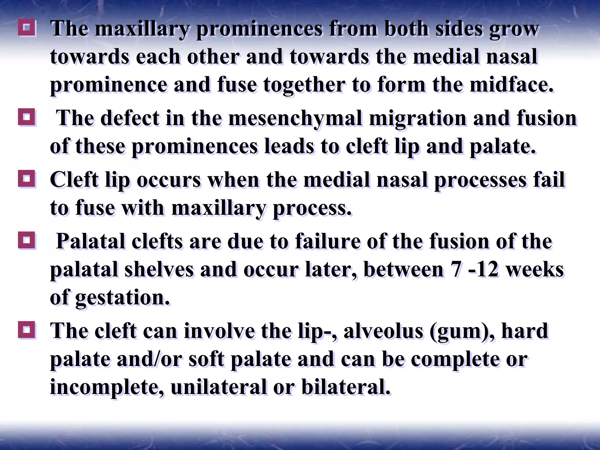 Cleft lip and cleft palate | PPTX