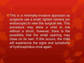 HYDROCEPHALUS | PPTX