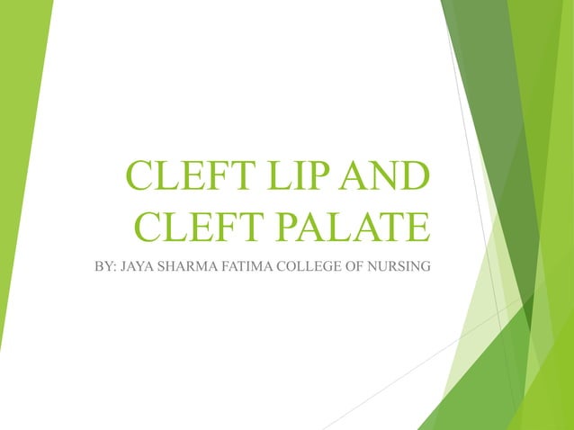 cleft lip and cleft palate.pptx
