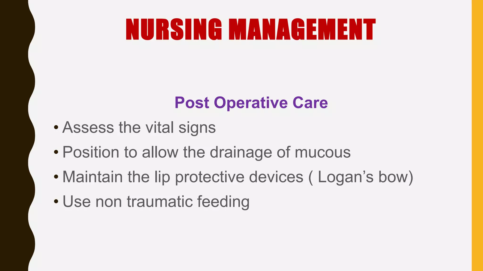Cleft lip and cleft palate ppt | PPTX