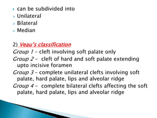 Cleft lip and palate | PPTX