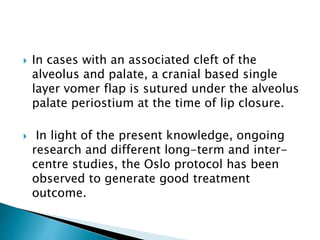 Cleft lip and palate | PPTX