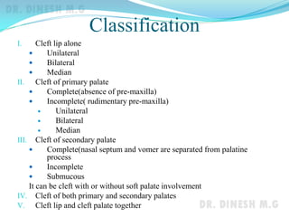 Cleft lip and palate | PPT