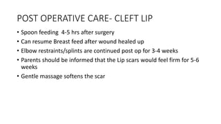 Cleft lip and palate | PPTX