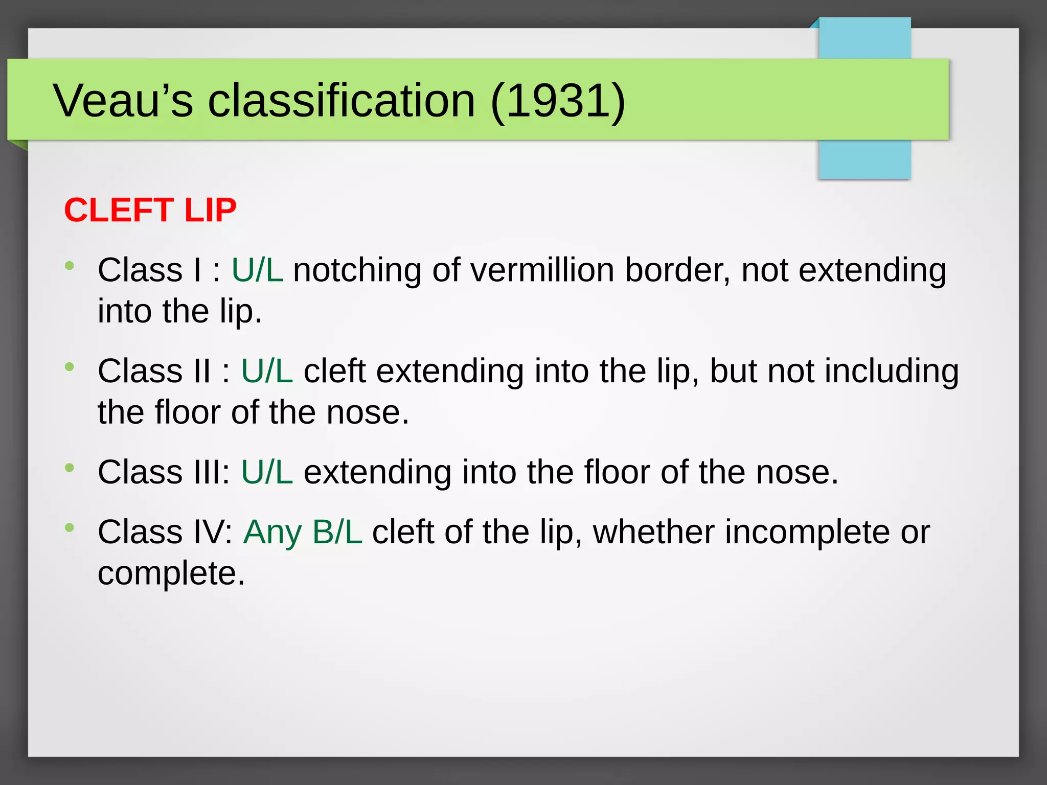 Cleft Lip and Palate | PDF