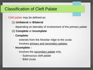 Cleft Lip and Palate | PDF
