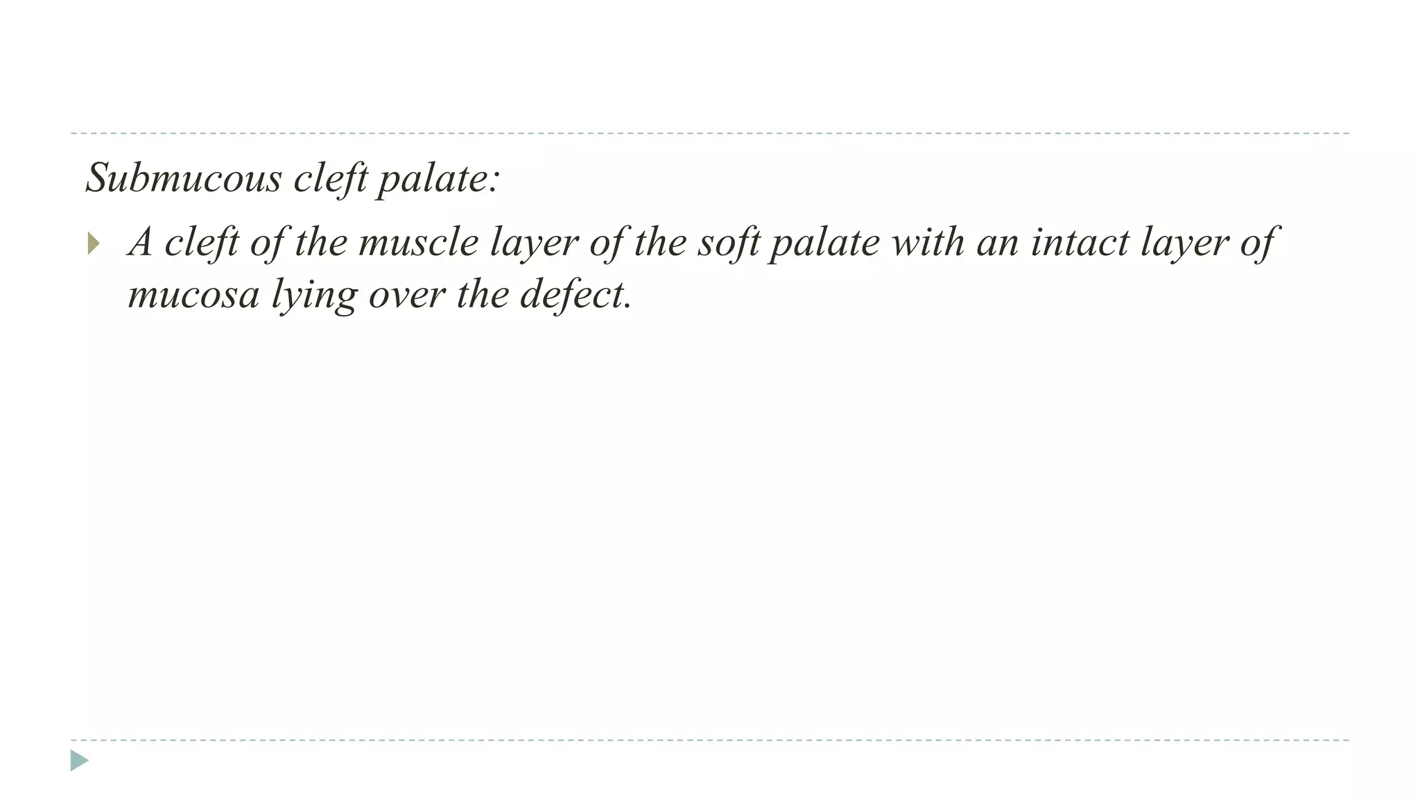 Cleft lip and palate | PPTX