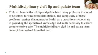 Cleft lip and palate | PPTX