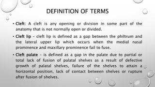 Cleft lip and palate.ppt