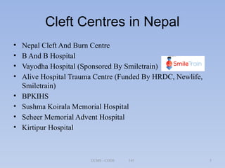 Cleft lip and Palate Management and Treatment | PPTX