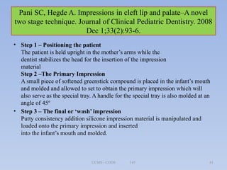 Cleft lip and Palate Management and Treatment | PPTX