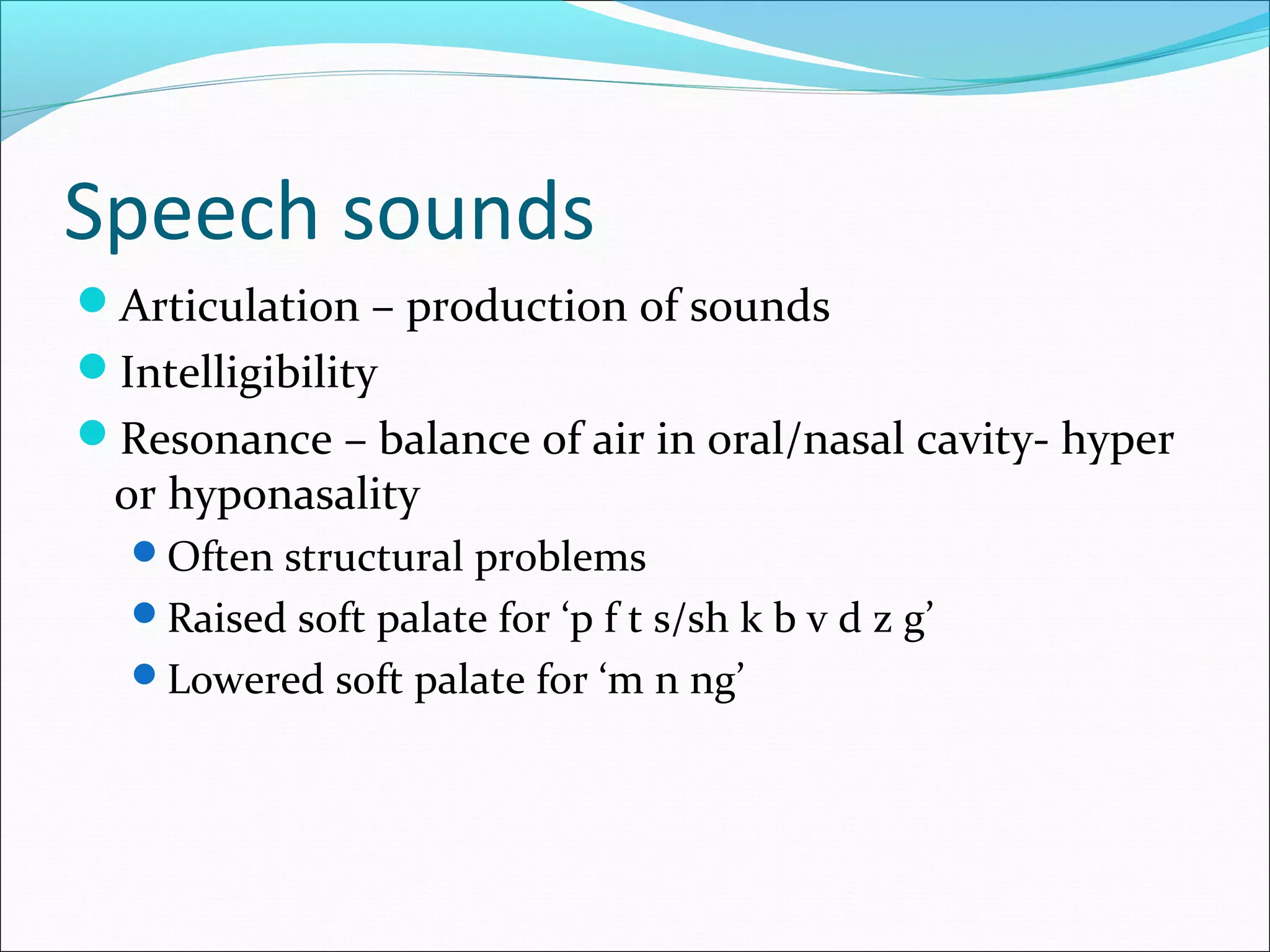 Cleft lip and palate ppt | PPT