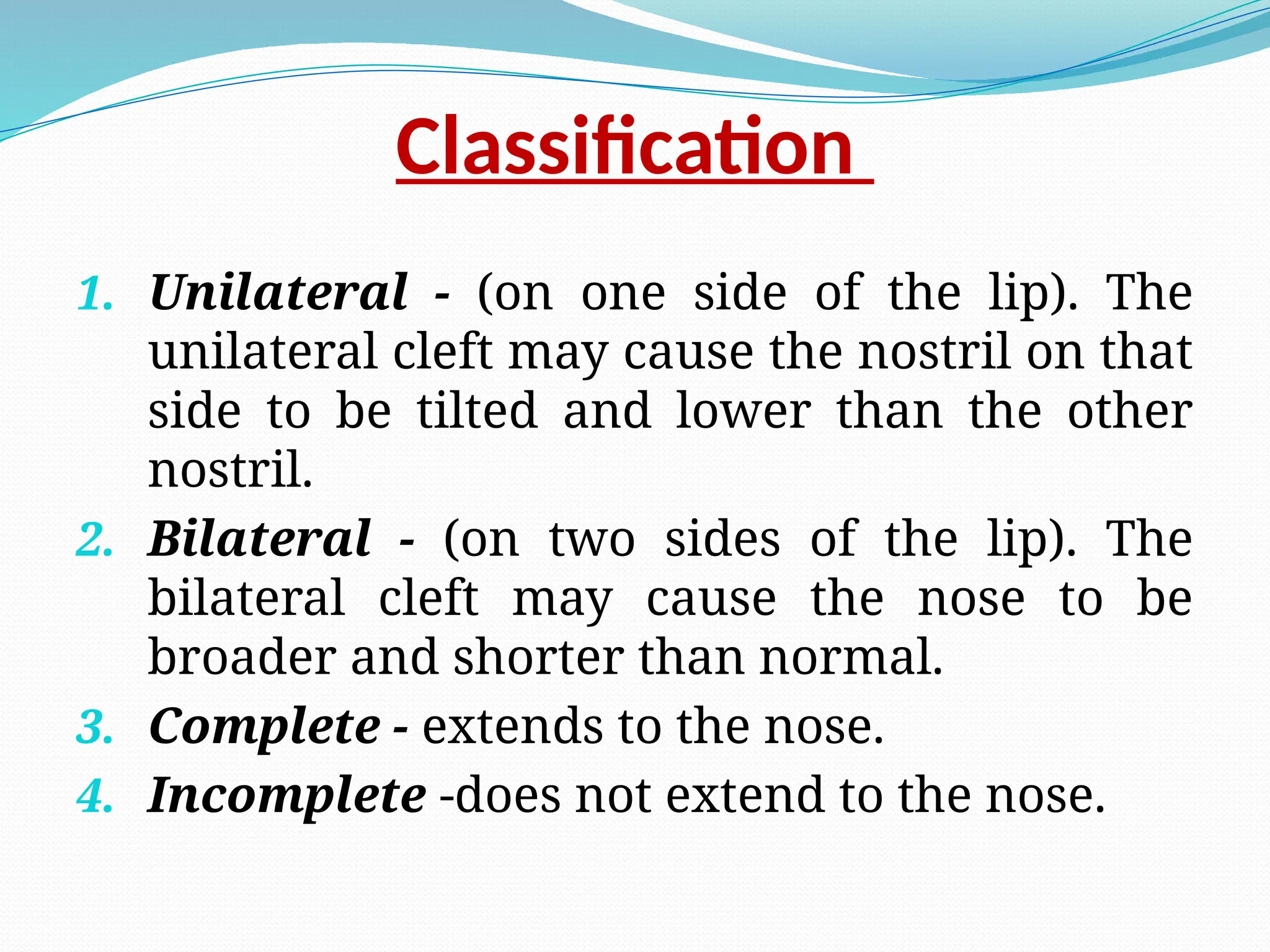 cleft lip n.pptx genetic disorders cleft lip | PPTX