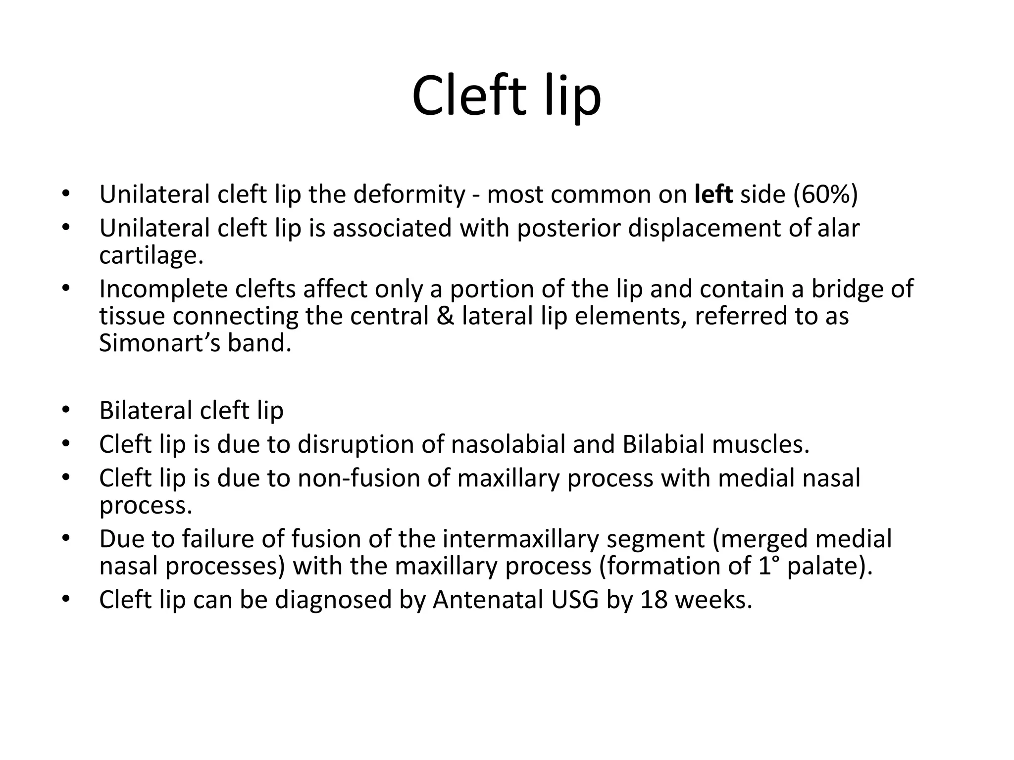 cleft lip n palate.pptx | Ear, Nose and Throat Conditions | Diseases and Conditions