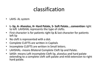 cleft lip n palate.pptx | Ear, Nose and Throat Conditions | Diseases ...