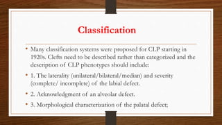Cleft lip & palate | PPT